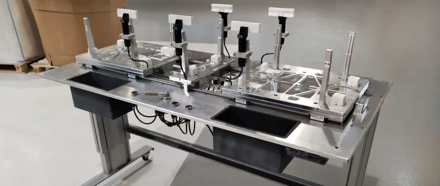 14 days, 62 parts, and 100 threads for a custom assembly module ...